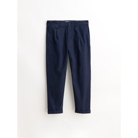 Alex Mill | Pants | Alex Mill Standard Pleated Navy Pant Size 33 | Poshmark